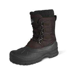 Normani Outdoor Sports Herren K&auml;lteschutzstiefel Coldery in Braun/Schwarz | Gr.: 40