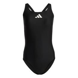 adidas Performance Sportbadeanzug '3 Bar' Damen Gr&ouml;&szlig;e XL schwarz / wei&szlig;