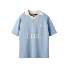 name it Poloshirt in Dusty Blue | Gr.: 158/164