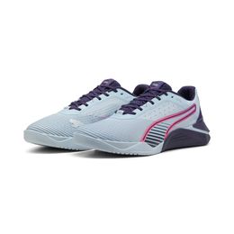 Trainingsschuh Puma "FUSE 4.0", Damen, Gr. 40, lucite, Puma schwarz, electric orchid, pure pink, Textil, Schuhe, mit Schn&uuml;rung, leicht profilierte und abriebfeste Gummilaufsohle