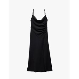 KOTON Kleid Damen Gr&ouml;&szlig;e 36 schwarz Winterkleid