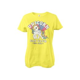 My Little Pony Shirt "Unicorn Fan Club Girly Tee" in Gelb | Gr.: S
