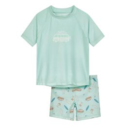 Playshoes UV-Schutz Bade-Set Surf-Bus in mint | Gr.: 74/80