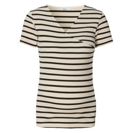 Noppies Still-Top Sanson in Cream Stripe | Gr.: XXL