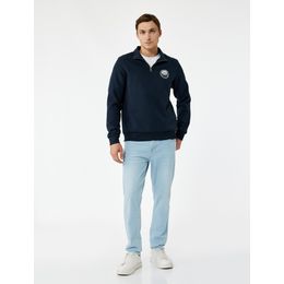 KOTON Sweatshirt Herren Gr&ouml;&szlig;e S navy