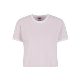 Urban Classics T-Shirt in blushedrose/white | Gr.: XL