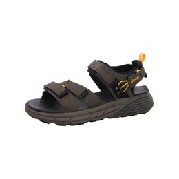 JEEP Sandale Groove Sandal in Gr&uuml;n | Gr.: 45