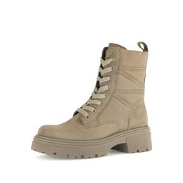 Gabor Schn&uuml;rstiefelette Damen Gr&ouml;&szlig;e 39.5/40 dunkelbeige Winterschuhe