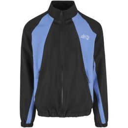 Trainingsjacke K1x "K1x K1x Trackjacket", Herren, Gr. XL, schwarz, blau, 100% Polyester, mehrfarbig, normal, amerikanischer Ausschnitt, Jacken Trainingsjacke