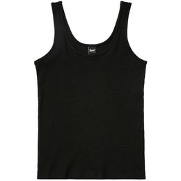 Brandit Top "Women Tanktop Mya, Rip" in Schwarz | Gr.: 4XL