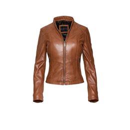 Bugatti Lederjacke BULady-114 in Cognac | Gr.: 42