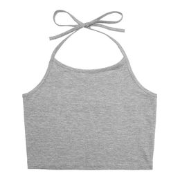 Brandit Top "Women Neckholder Top" in Grau | Gr.: 3XL