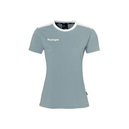 Kempa Trainings-T-Shirt Emotion 27 Women in aqua/wei&szlig; | Gr.: L