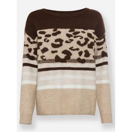 Heine Sweater female Brown size 40