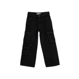 KOTON Jeans M&auml;dchen Gr&ouml;&szlig;e 110/116 black denim
