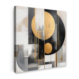 OnlyWow Leinwand Bilder Abstrakt | Gr.: 50 x 50 cm