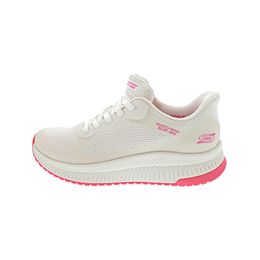 Skechers Slip-Ins:Bobs Squad 4-Sta Slipper Wei&szlig; | Gr.: 37