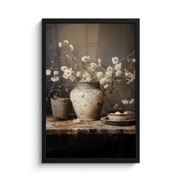 OnlyWow Poster mit Leiste Stillleben | Gr.: 20 x 30 cm