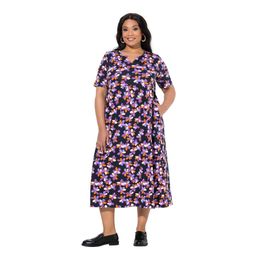 Ulla Popken Kleid in schwarz | Gr.: 46-48