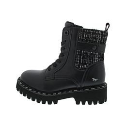 Mustang Schn&uuml;rstiefel Schwarz | Gr.: 41