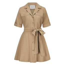 Nicowa Shirt Dress female Beige size 34