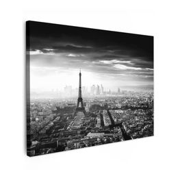 OnlyWow Leinwand Bilder Eiffelturm | Gr.: 40 x 30 cm