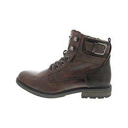 Tom Tailor Schn&uuml;rstiefel Braun | Gr.: 42
