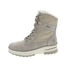 Remonte Schn&uuml;rstiefel Beige | Gr.: 37