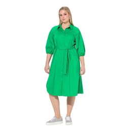Ulla Popken Midikleid in naturgr&uuml;n | Gr.: 50-52
