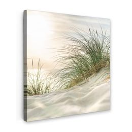 OnlyWow Leinwand Bilder Sandd&uuml;nen | Gr.: 50 x 50 cm