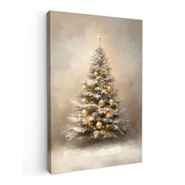 OnlyWow Leinwand Bilder Champagner | Gr.: 60 x 90 cm