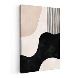 OnlyWow Leinwand Bilder Schwarz | Gr.: 20 x 30 cm