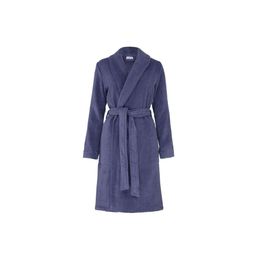 M&ouml;ve M&ouml;ve Schalkragenmantel Homewear in blueberry | Gr.: 40