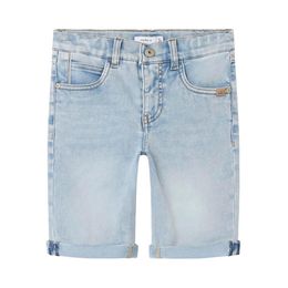 name it Shorts in Light Blue Bleached Denim | Gr.: 152
