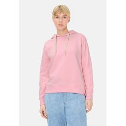 Camel Active Hoodie aus reiner Baumwolle in Pink | Gr.: XS