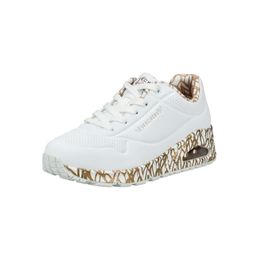 Skechers Sneaker in Wei&szlig;/Gold | Gr.: 38