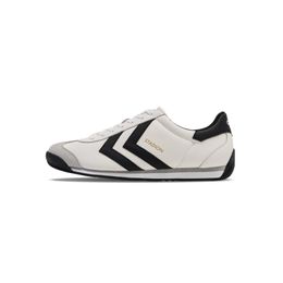 Hummel Schn&uuml;rsenkel Sneaker Stadion Erwachsene in WHITE/BLACK | Gr.: 36
