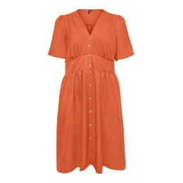 Vero Moda Curve Shirt Dress 'VMCMelaney' female Orange size 48