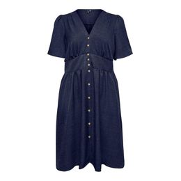 Vero Moda Curve Shirt Dress 'VMCMelaney' female Blue size 52