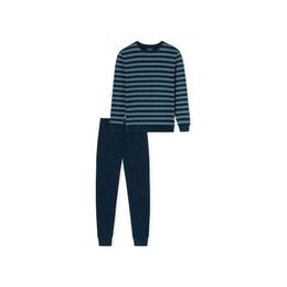 uncover by Schiesser Pyjama in Dunkelblau | Gr.: L