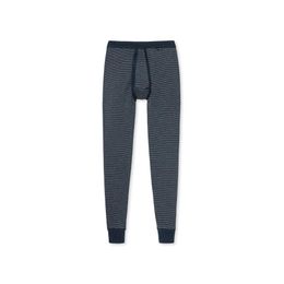 Schiesser Lange Unterhose 1er Pack in Dunkelblau | Gr.: 10