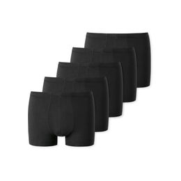 uncover by Schiesser Boxershort 5er Pack in Schwarz | Gr.: L