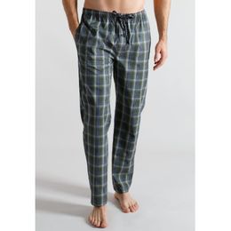 Tom Tailor Pyjamahose Dakota in gr&uuml;n-dunkel-Karo | Gr.: 48