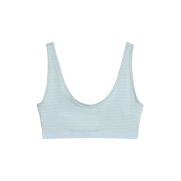 Marc O'Polo Marc O'polo Bustier ' Bio ' Damen Gr&ouml;&szlig;e 90 creme / hellblau