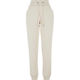 Urban Classics Trousers - Sweat in whitesand | Gr.: XS