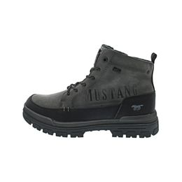 Mustang Schn&uuml;rstiefel Grau | Gr.: 44