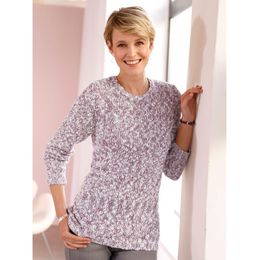 Sieh an! Pullover in violett | Gr.: 42