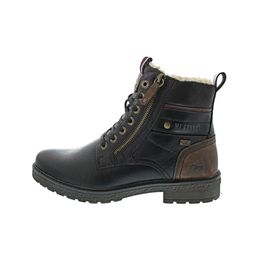 Mustang Schn&uuml;rstiefel Schwarz | Gr.: 42