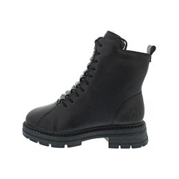 Rieker Schn&uuml;rstiefel Schwarz | Gr.: 40