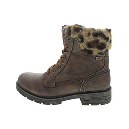 Mustang Schn&uuml;rstiefelette Braun | Gr.: 38
